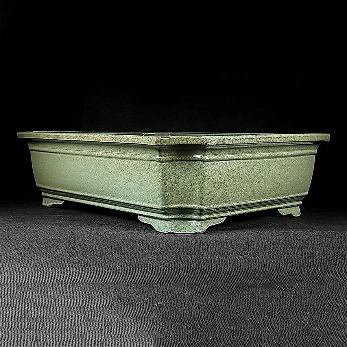 Planters Rectangular Extra-Large Bonsai Flower Pot Indoor and Outdoor Courtyard Balcony Floor-to-Ceiling Plant Pot (Bottom Punch) Flower Pot