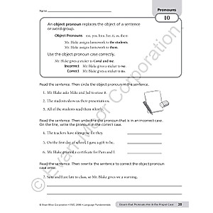 Language Fundamentals, Grade 6