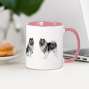 CafePress Keeshond Mugs Ceramic Coffee Mug, Tea Cup 11 oz