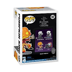 Funko Pop! Disney: Nightmare Before Christmas - 30th Anniversary Pumpkin King Jack Skellington (Scented) Figure (Entertainment Earth Exclusive)