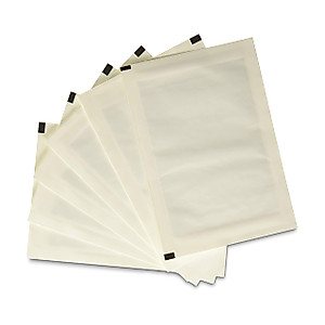 Amazon Basics 8-Sheet High-Security Micro-Cut Shredder with Pullout Basket and Paper Shredder Sharpening & Lubricant Sheets - Pack of 12