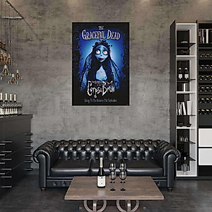 581240 TIM BURTON'S CORPSE BRIDE Movie Johnny Depp Helena Bonham Carter DECOR WALL 36x24 PRINT POSTER