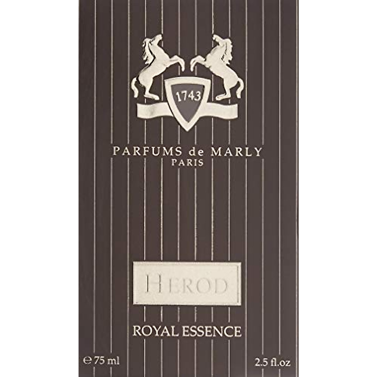 PARFUMS de MARLY - Herod - 2.5 Fl Oz - Eau De Parfum For Men - Top notes Cinnamon, Pepper - Heart notes Tobacco Leaf, Incense, Ciste, Osmanthus - Base notes Vanilla pods, Musk, Woody accord - 75ml
