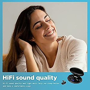 ESSONIO Sleeping Headphones Sleep Headphones Sleep Noise Cancelling Headphones for Sleeping Headphones for Side Sleepers with Microphone