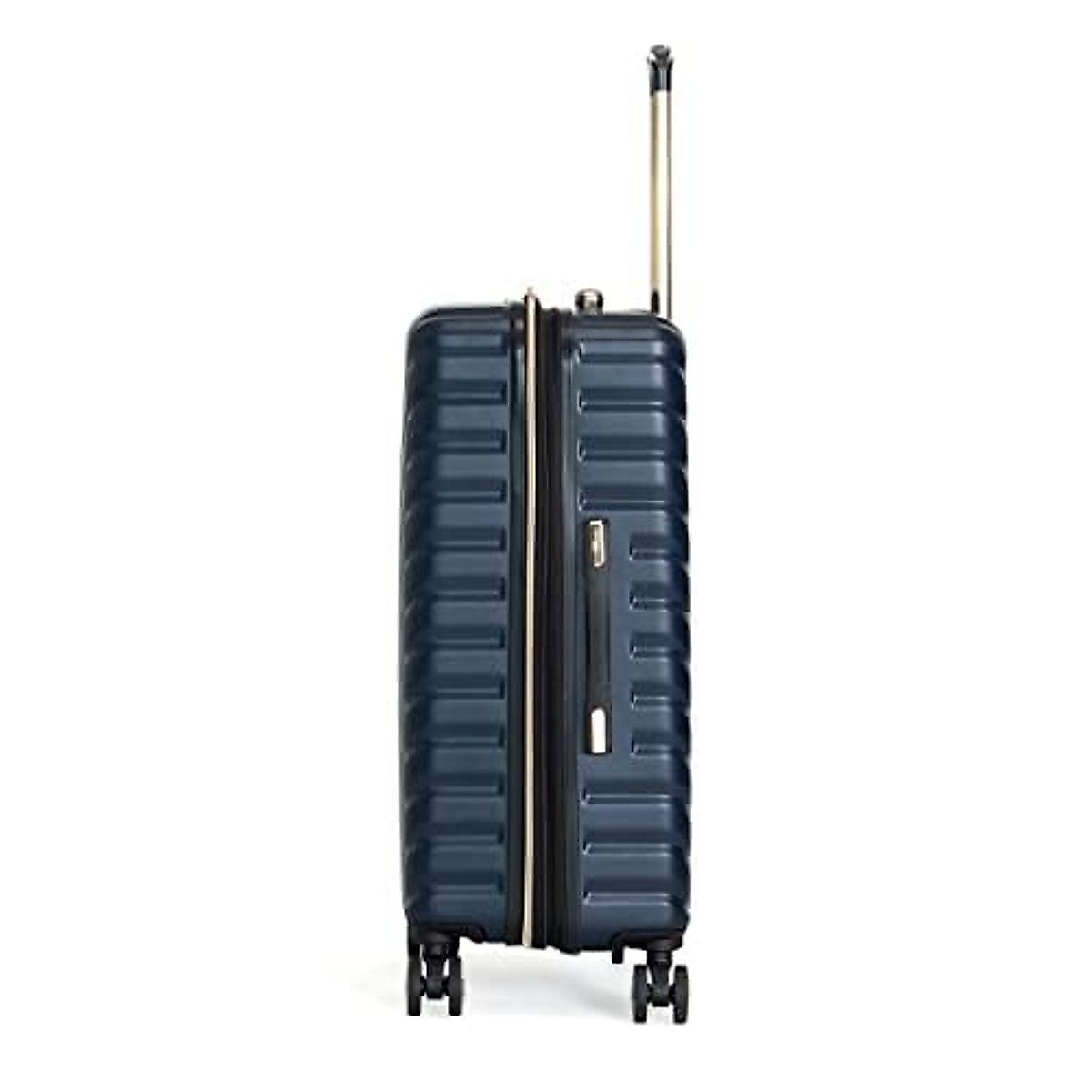 Kenneth Cole REACTION Madison Square Lightweight Hardside Chevron Expandable Spinner Luggage, Navy, 2-Piece Set (20" & 28")