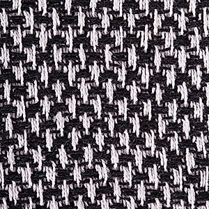 DII 100% Cotton Basket Weave Throw for Indoor/Outdoor Use Camping Bbq's Beaches Everyday Blanket, 50 x 60, Black