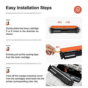v4ink Compatible Toner Cartridge Replacement for Canon 051 CRG-051 (1-Pack) Work with imageCLASS LBP160 LBP161dn LBP162dw MF260 MF264dw MF267dw MF269dw Printer