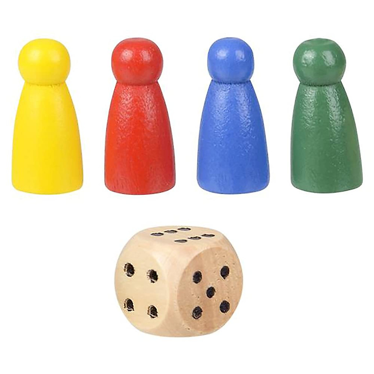 The Dreidel Company Classic Wooden Board Games, Great for Prizes, 10" (10" Wooden Snakes & Ladders)