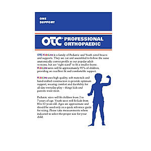 OTC Kidsline Wrist Wrap, Compression Support, Reversable