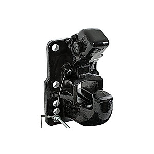Buyers Products PH55 50 Ton Air Compensated Pintle Hook, 10-Hole Mount