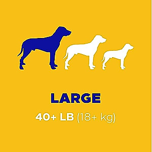 PEDIGREE DENTASTIX Large Dog Dental Treats Beef Flavor Dental Bones, 62.4 oz. Multipack (72 Treats)