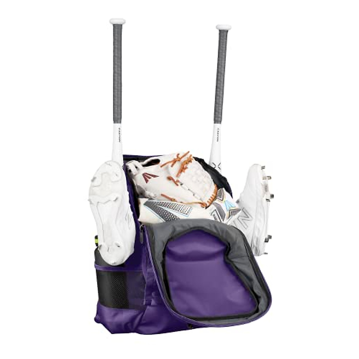 Easton | Ghost NX Backpack Bag Series | Adult | Team Logo Embroidery Panel | Purple