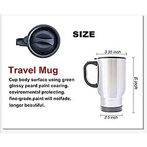 You Curse too much Bith You Breathe too much Shut the Fuk up Stainless Steel Travel Mugs Material Mug - 14oz