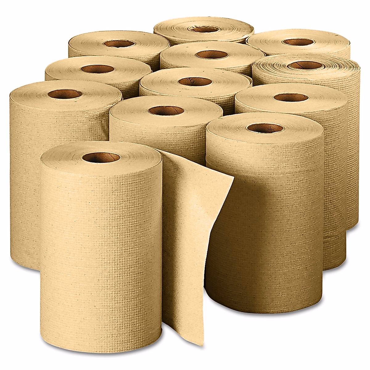 Georgia Pacific Professional 26401 Nonperforated Paper Towel Rolls, 7 7/8 x 350ft, Brown (Case of 12 Rolls)