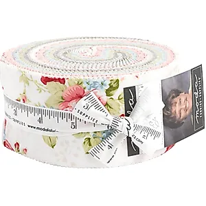Brenda Riddle Ellie Jelly Roll 40 2.5-inch Strips Moda Fabrics 18760JR