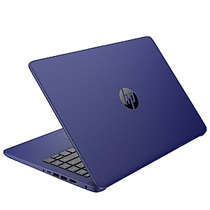 HP Latest Stream 14" HD Laptop, Intel Celeron Processor, 16GB Memory, 64GB eMMC Storage, Fast Charge, HDMI, Up to 11 Hours Long Battery Life, Office 365 1-Year, Win 11 S, Microfiber Bundle, Blue