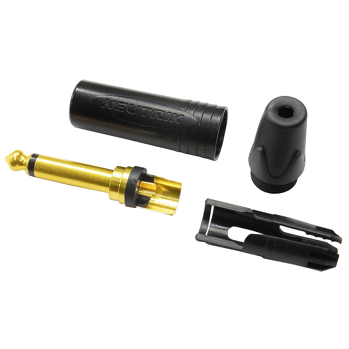 20 Foot – Canare GS-6 - Neutrik Gold Plated Silent Plug - Guitar Bass Instrument Cable - Straight to Angled 1/4 Inch Plugs - CUSTOM MADE By WORLDS BEST CABLES