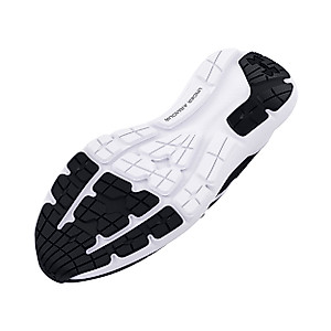 Under Armour Men's Surge 3, Black/White, 10 Medium US