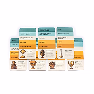 Trophies Card Game - Quick and Simple Word Party Game for 2-30 Players