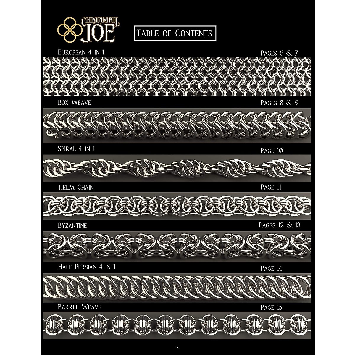 Chainmail Joe - Complete Chainmail Tutorial Collection