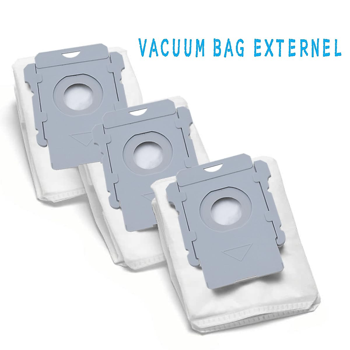 MOYIZA Vacuum Bags 12 Pack for Roomba iRobot i3 i7 j7 i5 i4 i8 s9 Replacement Dirt Disposal Bags