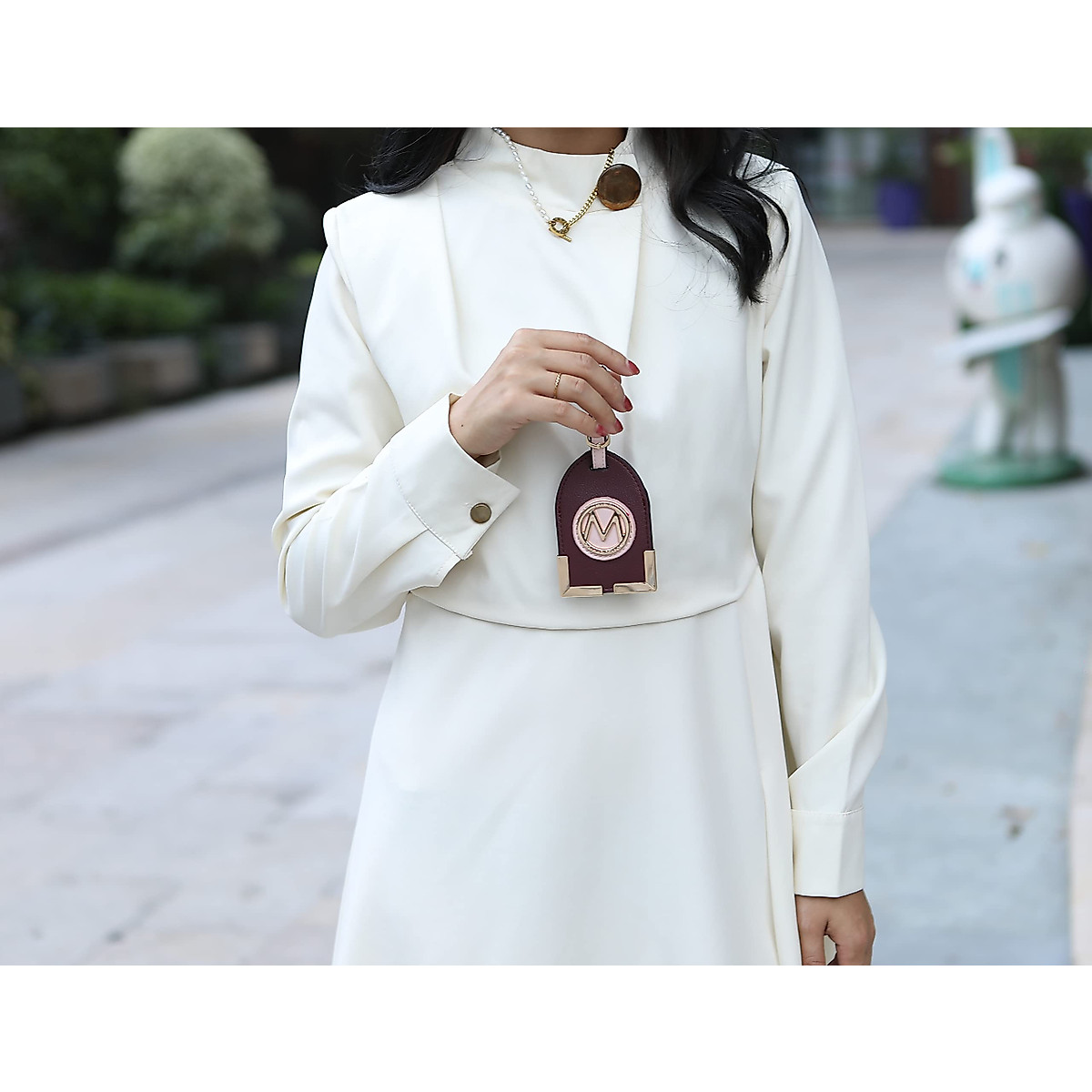 MKF Collection Women's Travel Gift 3 Piece Set - Wristlet Wallet -Passport Holder - Luggage Name Hang Tag