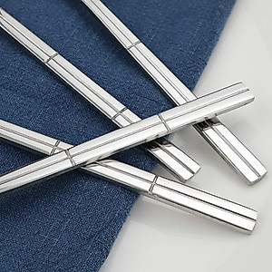 Lesbin Stainless Steel Flatware Dessert Spoon, Set of 12