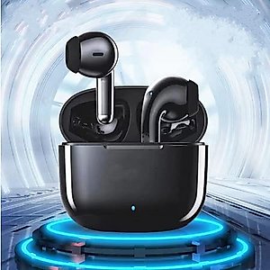 LP40 Pro Kopfhörer Bluetooth 5,1 Drahtlose Kopfhörer Wasserdichte Ohrhörer Sport Ohrhörer Wiht Mikrofon Musik TWS Headset (Pink)