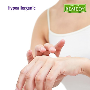 Medline Remedy Essentials Moisturizing Body Lotion (1 Gallon Bottle), 4 Count, Fresh Scent, Hydrating, Non-Greasy, For Dry Skin, Hypoallergenic, Men, Women, Elderly