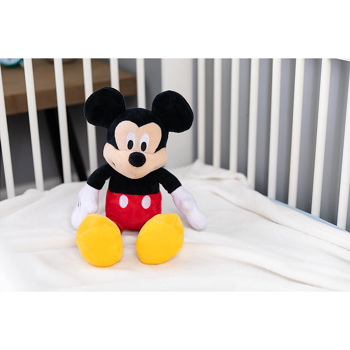 Disney Baby Mickey Mouse Stuffed Animal Plush Toy, 15 Inches
