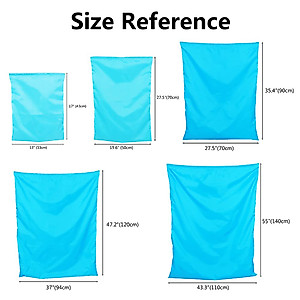 Muka Personalized Laundry Bag Embroidered Travel Washing Beam Storage Bag Waterproof Oxford Cloth for Dirty Clothing College Black 13"x17"