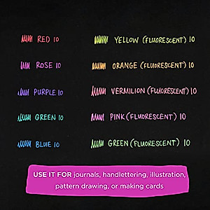 SAKURA Gelly Roll Moonlight Gel Pens - Bold Point Opaque Ink Pen for Journaling, Art, or Drawing - Bold Line - Assorted Bright Ink - 16 Pack