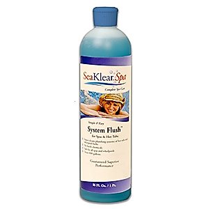 SeaKlear Spa System Flush, 1 Pint Bottle