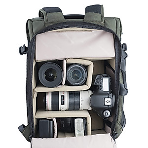 VANGUARD Camera Bag Shoulder 41, Green, Rucksack