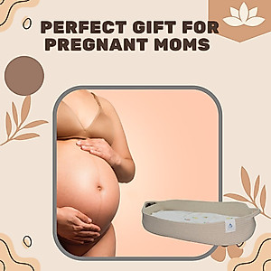 Diaper Changing Basket, Burp Cloth and Diaper Changing Sheet (Big Package), Portable Changing Pad, Unisex Changing Basket, Foam Diaper Changing Pad for Dresser, Changing Table Topper for Dresser