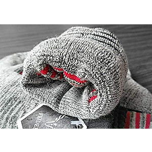 FEIDEER Multi-pack Outdoor Recreation Men's Hiking Walking Socks Wicking Cushioned Quarter Crew Socks