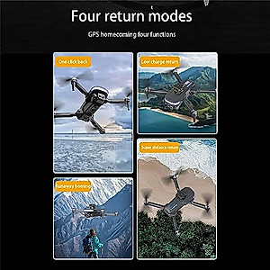 RKSTD Adult And Children Dual Camera Drone With 540° Smart Obstacle Avoidance, HD FPV Camera Mini RC Quadcopter Toy, One Button Start/Return, Altitude Hold, Track Flight