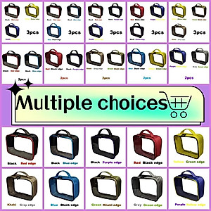 WenZhonghe Clear 3-1-1 TSA Approved Travel Toiletry Bag Quart Size Transparent Liquids Toiletries & Cosmetics Pouch for Airport Security & Waterproof & Reusable & See Through（1pcs）