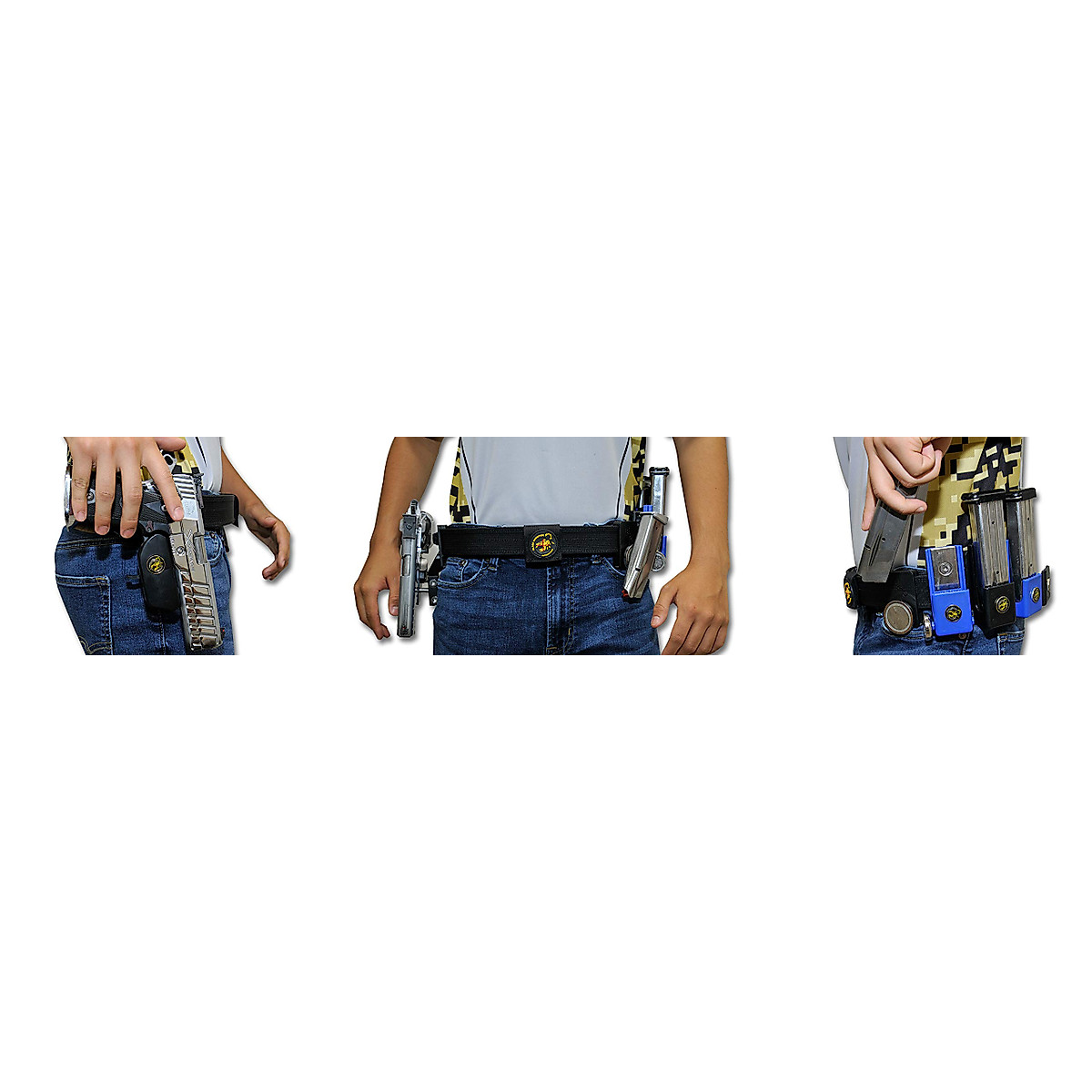 Black Scorpion Outdoor Gear Competition Magnetic Magazine Pouch, Universal Single/Double Stack Magazines USPSA, IPSC Approved