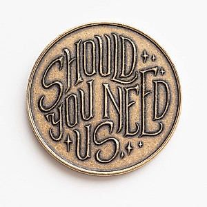 Labyrinth | Should You Need Us Bronze Friendship Token