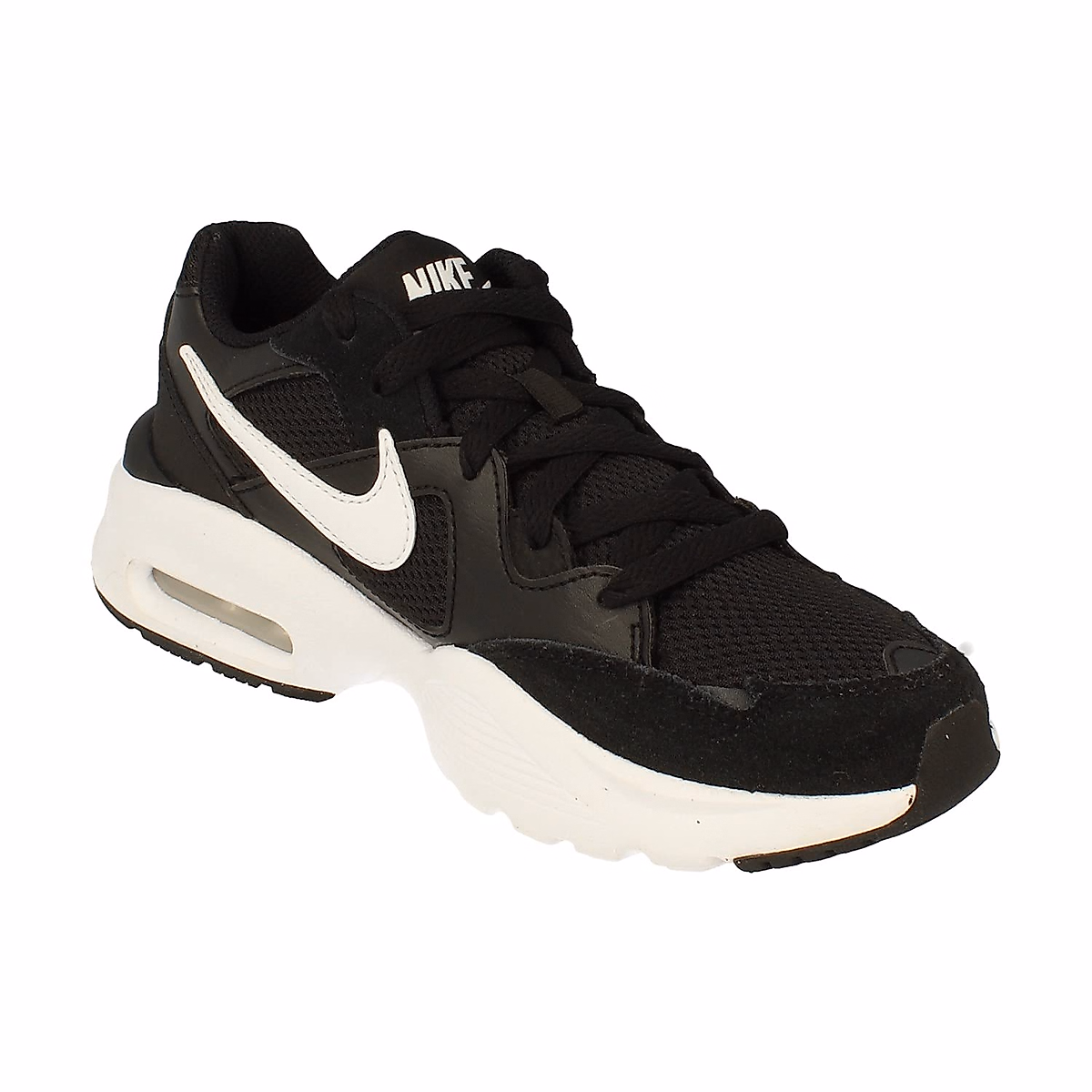 Nike Womens Air Max Fusion Running Trainers CJ1671 Sneakers Shoes (UK 4.5 US 7 EU 38, Black White 003)
