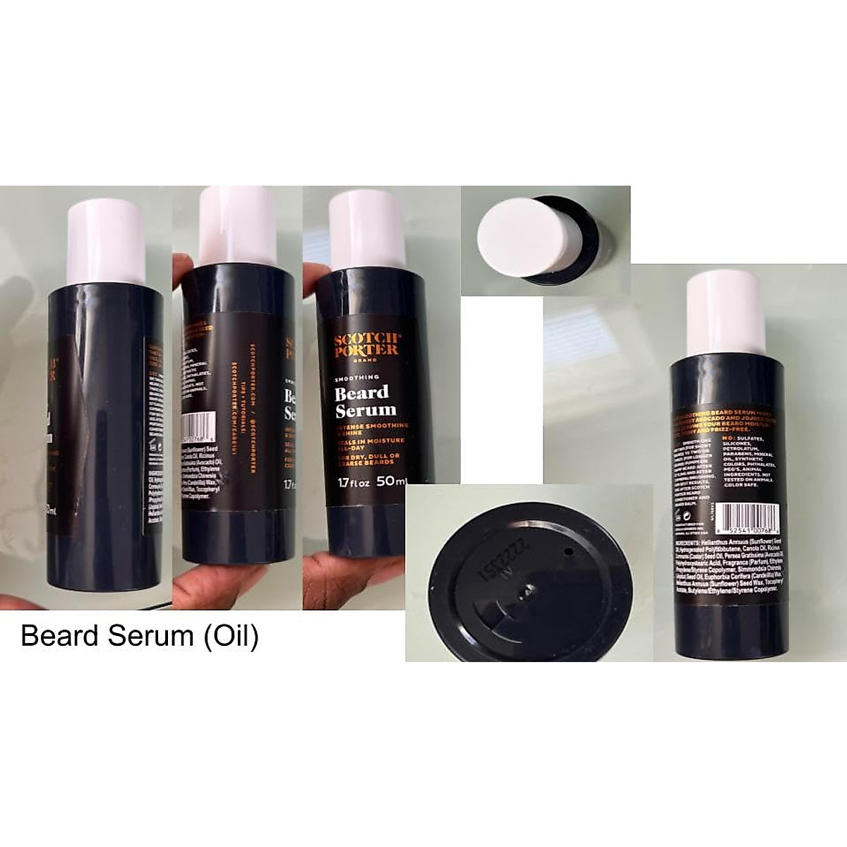 Scotch Porter Beard Kit | Includes Beard Wash, Beard Conditioner, Beard Balm, and Beard Serum | Formulated with Non-Toxic Ingredients, Free of Parabens, Sulfates & Silicones | Vegan