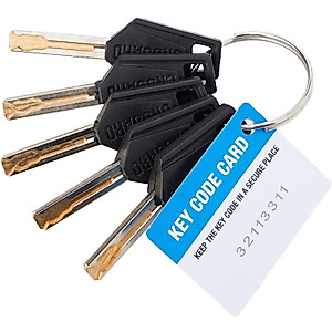 ONGUARD Industries On Guard Doberman Motor Bike Security Coil Cable Lock 185 x 12 Key/Combination