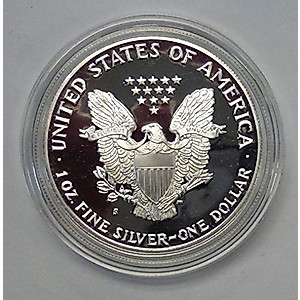 1989 S American 1 oz. Silver Eagle Dollar Proof US Mint