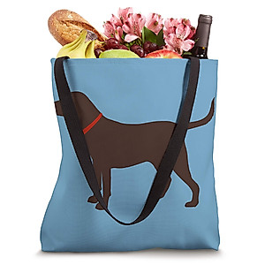 Labrador Retriever Cute Chocolate Lab Tote Bag