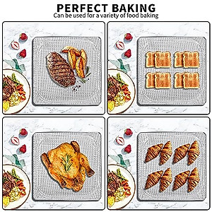 Replacement Air Fryer Basket for Ninja Foodi SP101 Air Fry Oven, Stainless Steel Air Fryer Accessories for Ninja Foodi SP100, SP101B1, SP101C (for SP100 Series)