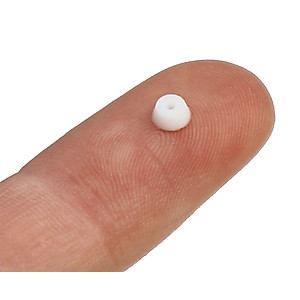 Teak Tuning Bubble Bushings Pro Duro Series in White - Loose (61A) - Custom Molded Fingerboard Tuning