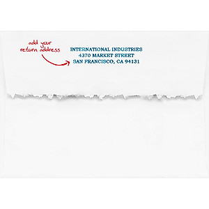 The Gallery Collection, 25 Personalized Birthday Cards with Foil-Lined Envelopes (Happy Birthday Sparkle), For Business or Consumer