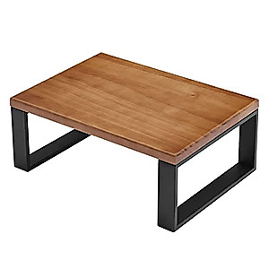 Wood Step Stool with 350 lbs Load Capacity, One Step Stools for Adults Kids Seniors with Non-Slip Mat, Sturdy Stepping Stool for AdultsSuitable for Bedroom Kitchen Bathroom