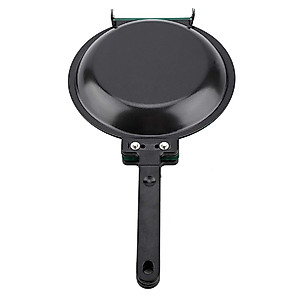Vipxyc Double Side Pan, Green Iron Material Ceramic Pan Pancake Maker for Home Kitchen
